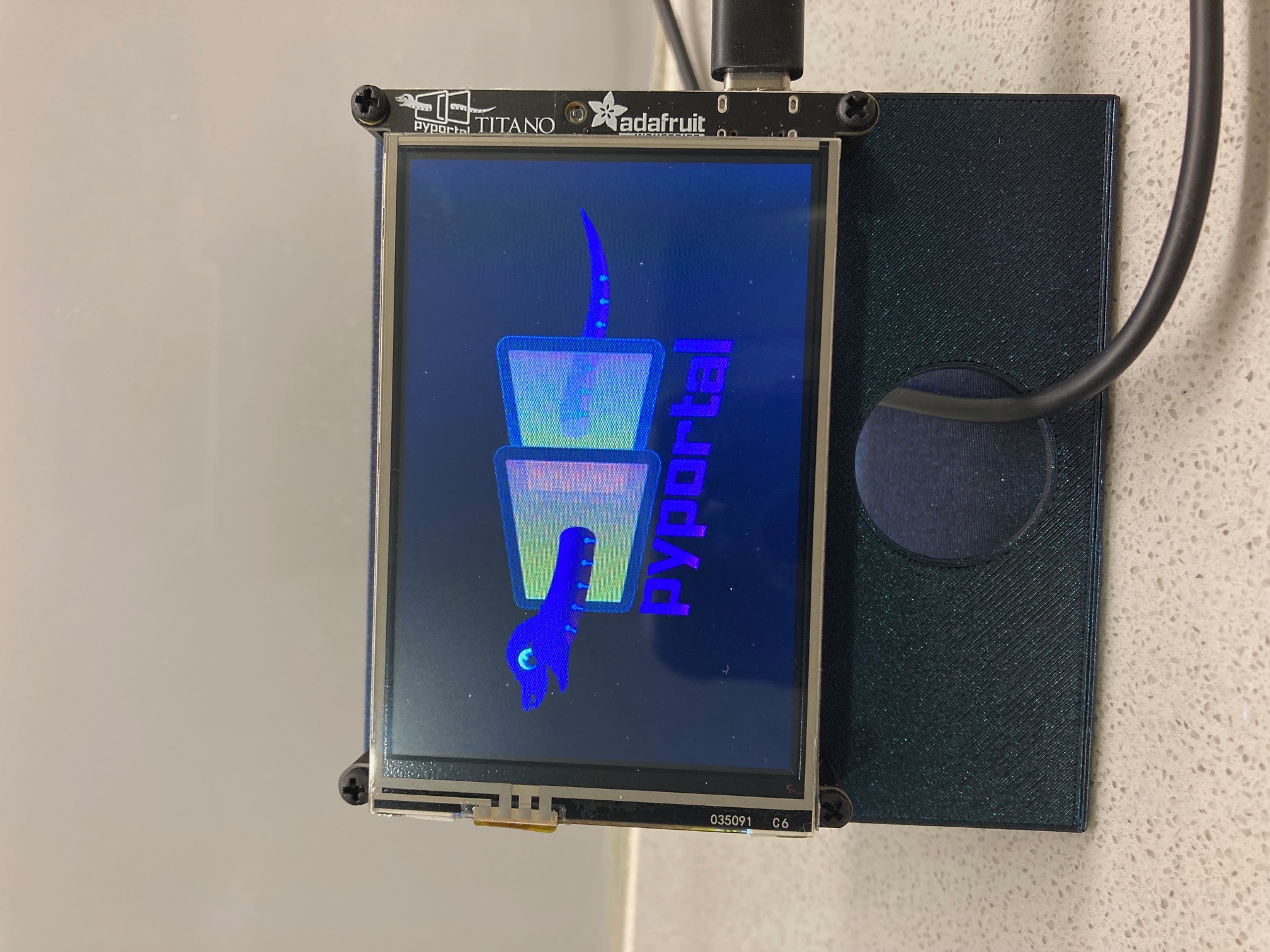 Adafruit PyPortal Titano Display by StrandedOrg | Download free STL model | Printables.com