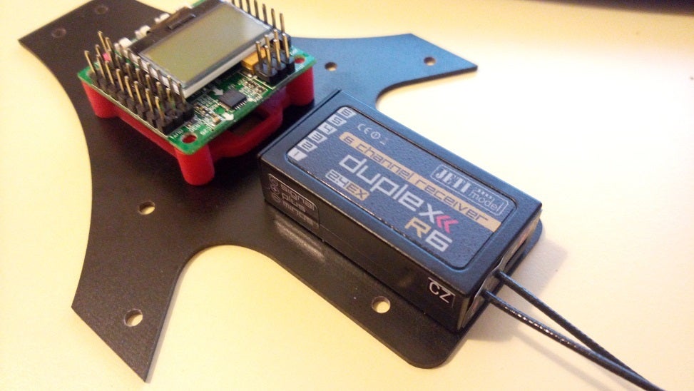 RCExplorer.se tricopter mounting base for flight controller by Jan ...