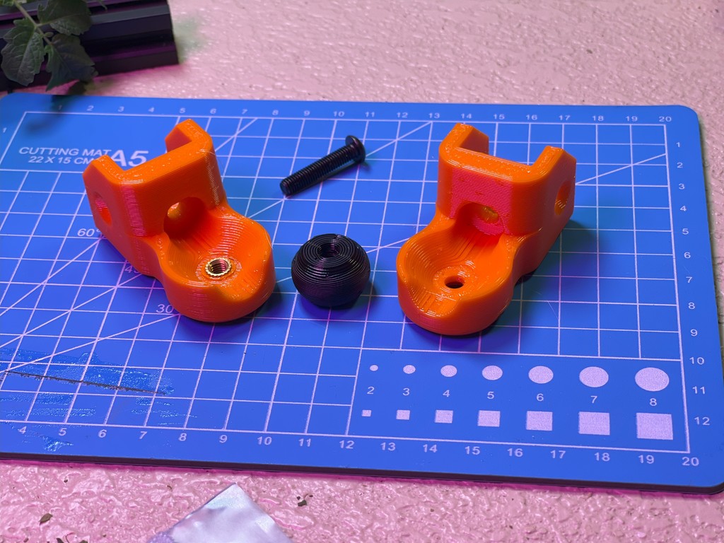 2020 Extrusion Pivot/Hinge by BubsBuilds | Download free STL model ...