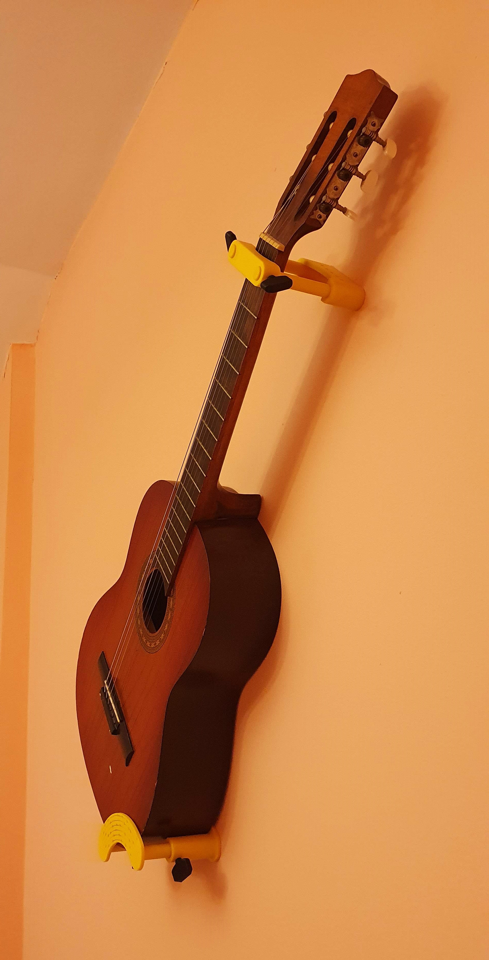 All size guitar wall mount by marius_ciolacu | Download free STL model ...