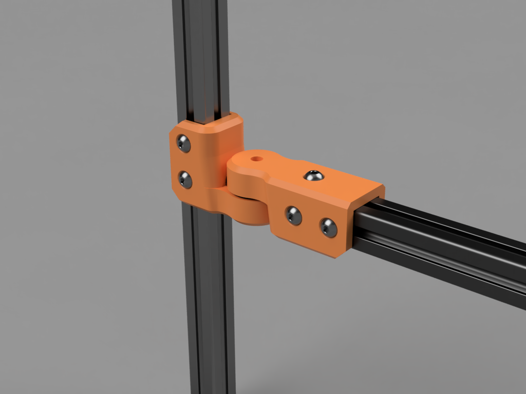 2020 Extrusion Pivot/Hinge - 90deg by BubsBuilds | Download free STL ...
