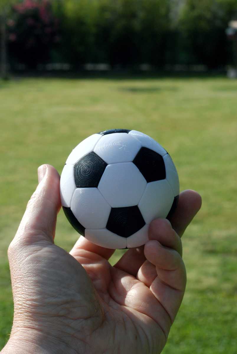 Magnetic Soccer Ball Puzzle by bunnyology | Download free STL model ...