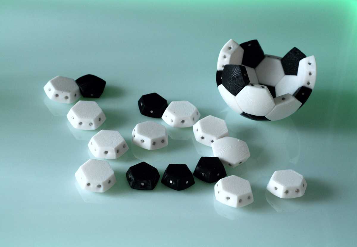 Magnetic Soccer Ball Puzzle by bunnyology | Download free STL model ...
