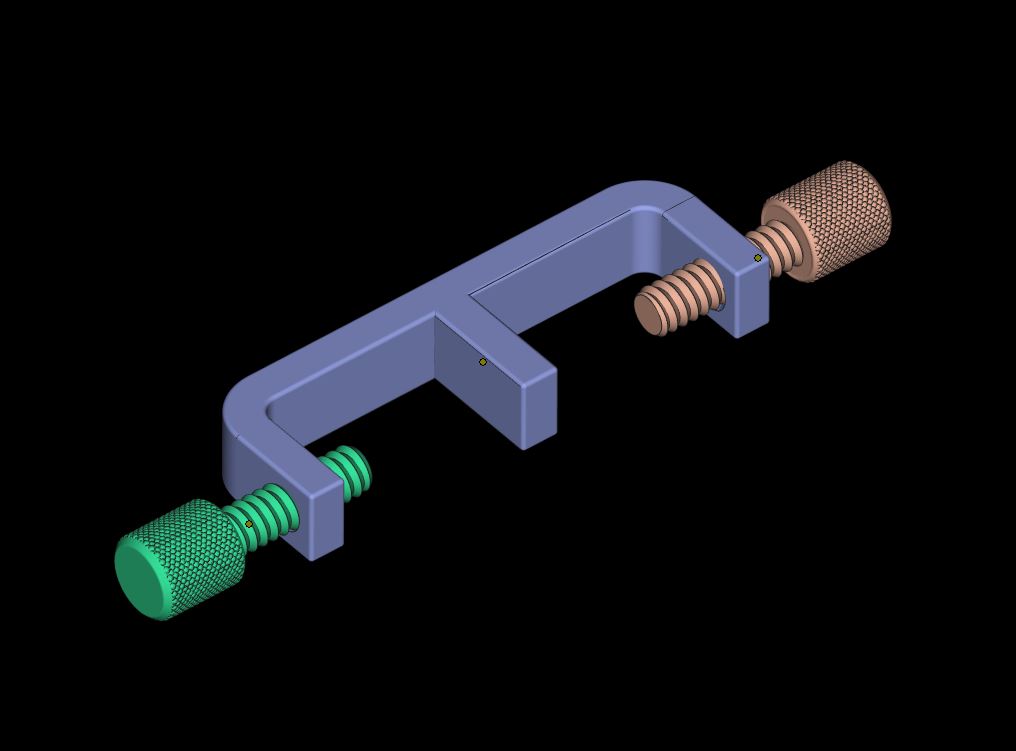 DOUBLE CLAMP by Mattia Nardi | Download free STL model | Printables.com