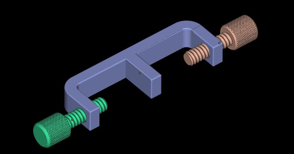 DOUBLE CLAMP by Mattia Nardi | Download free STL model | Printables.com