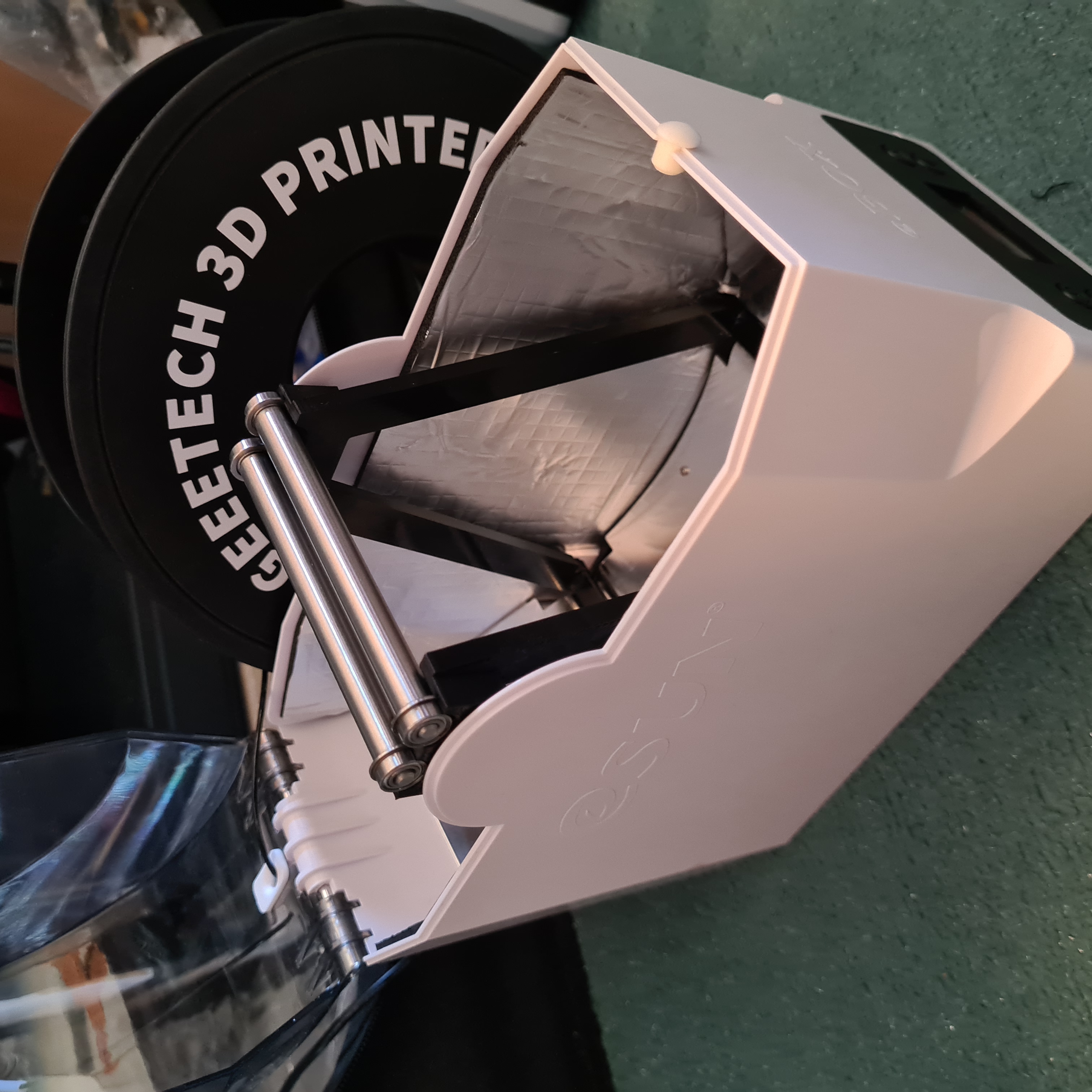 eSun eBox Hanging Spool Bearing Roller Filament Dryer by Scott ...