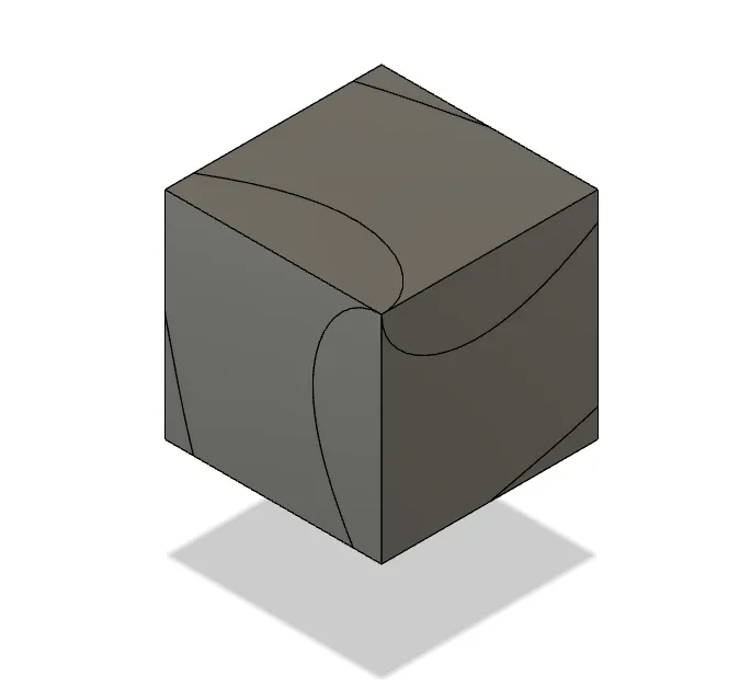 Trisection of a cube by Thomas de Boer | Download free STL model ...