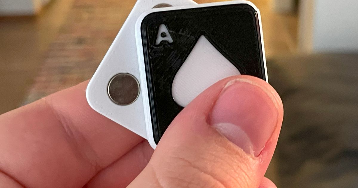 Magnetic fidget - Ace of Spades by Hekeke | Download free STL model ...