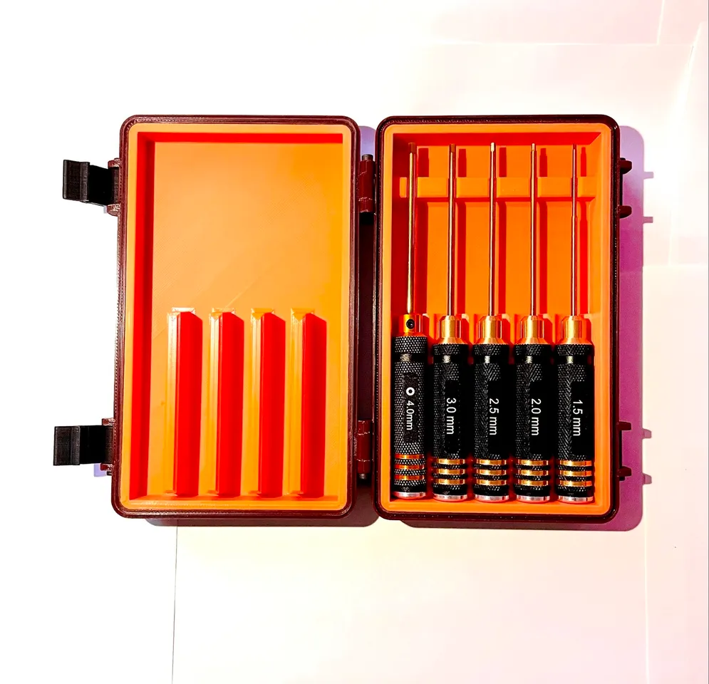 Rugged hex screwdrivers case by SHIBORG | Download free STL model ...