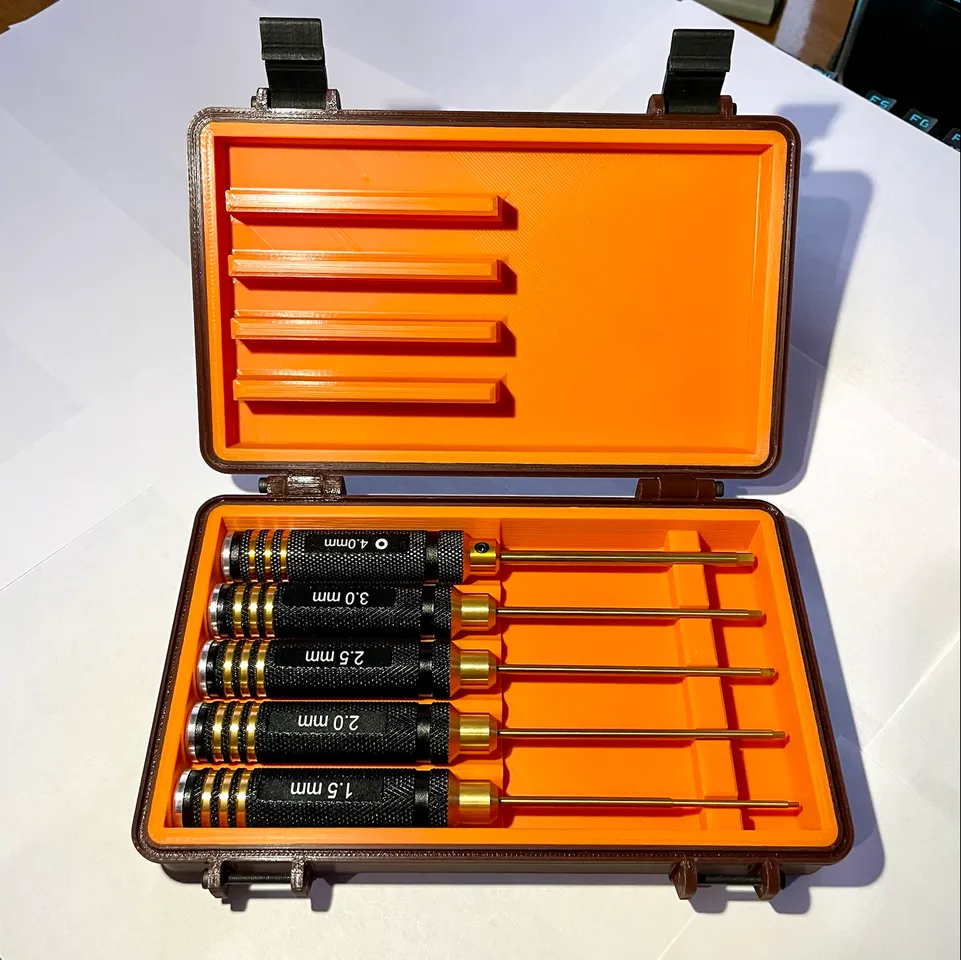 Rugged hex screwdrivers case by SHIBORG | Download free STL model ...
