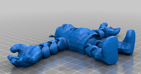 Articulated Shrock Remixed by ActuallyAbot - MakerWorld