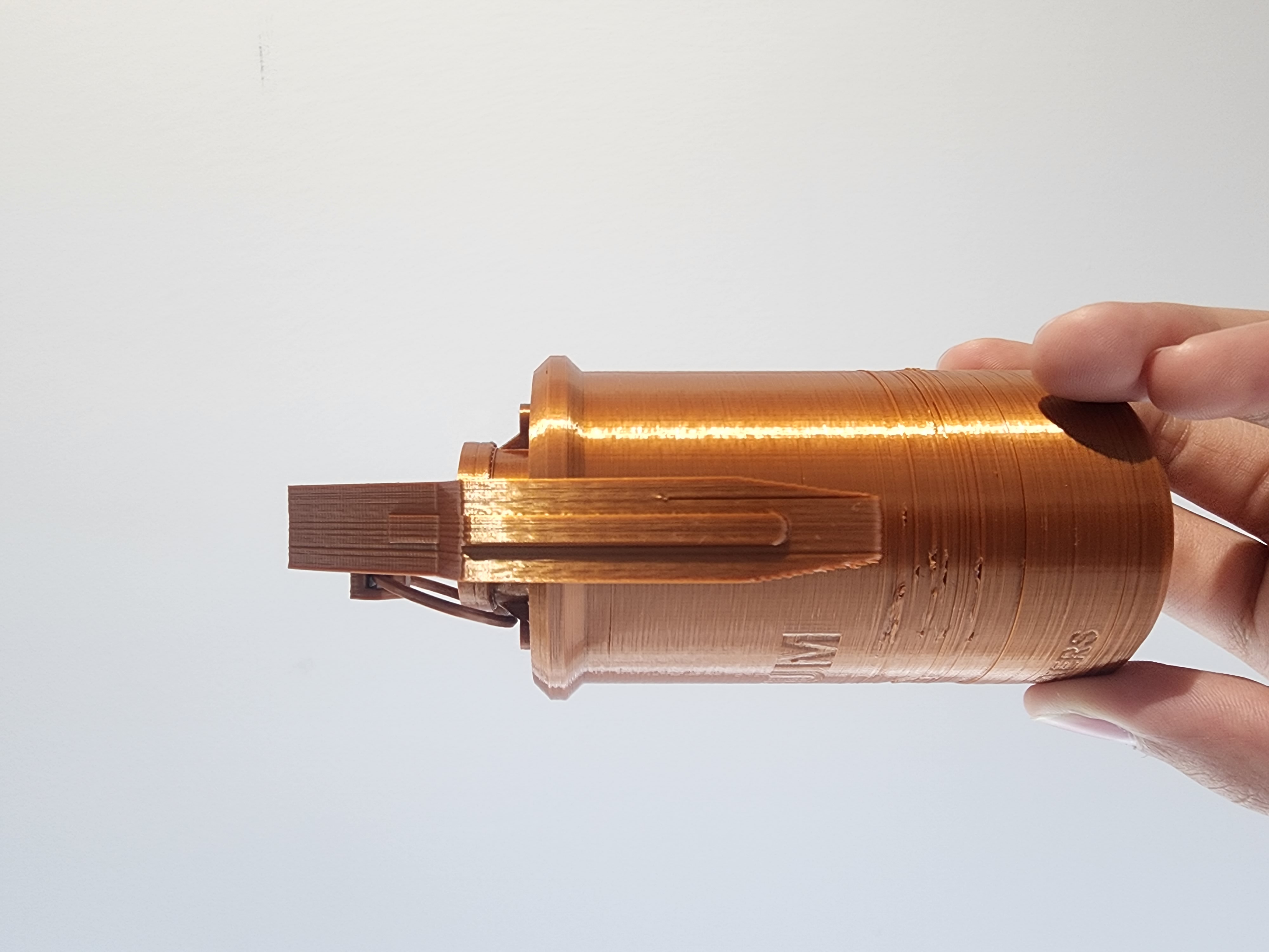 Fragrance sample holder shaped as gas canister by HaslenPrints ...