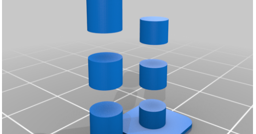 Dual Color Retraction Pillar by Boymeetsmill | Download free STL model | Printables.com