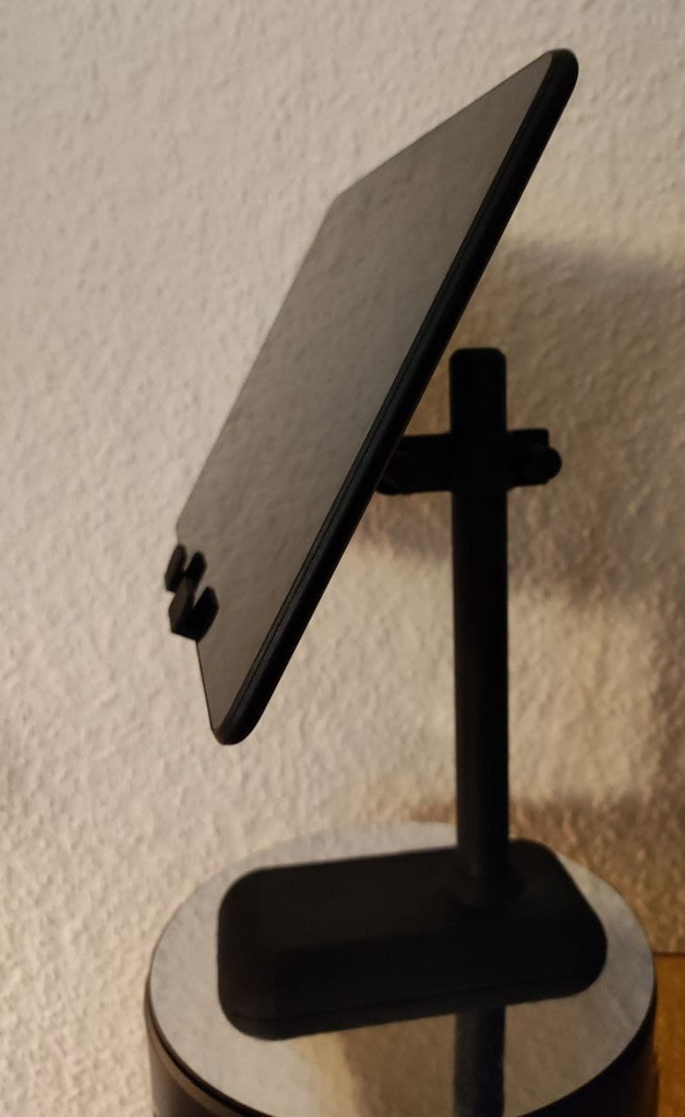 Höhen und Neigungs- verstellbarer Handyhalter, verstellbar ...