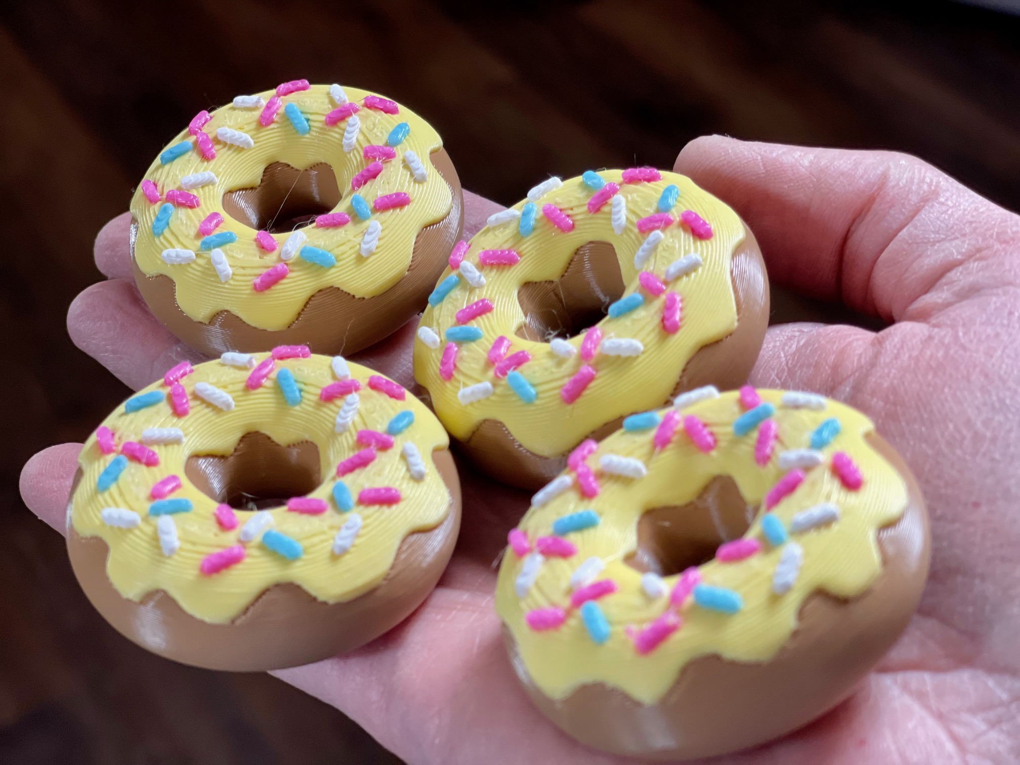Colorful Donuts - MMU by Real 3D Prints | Download free STL model ...