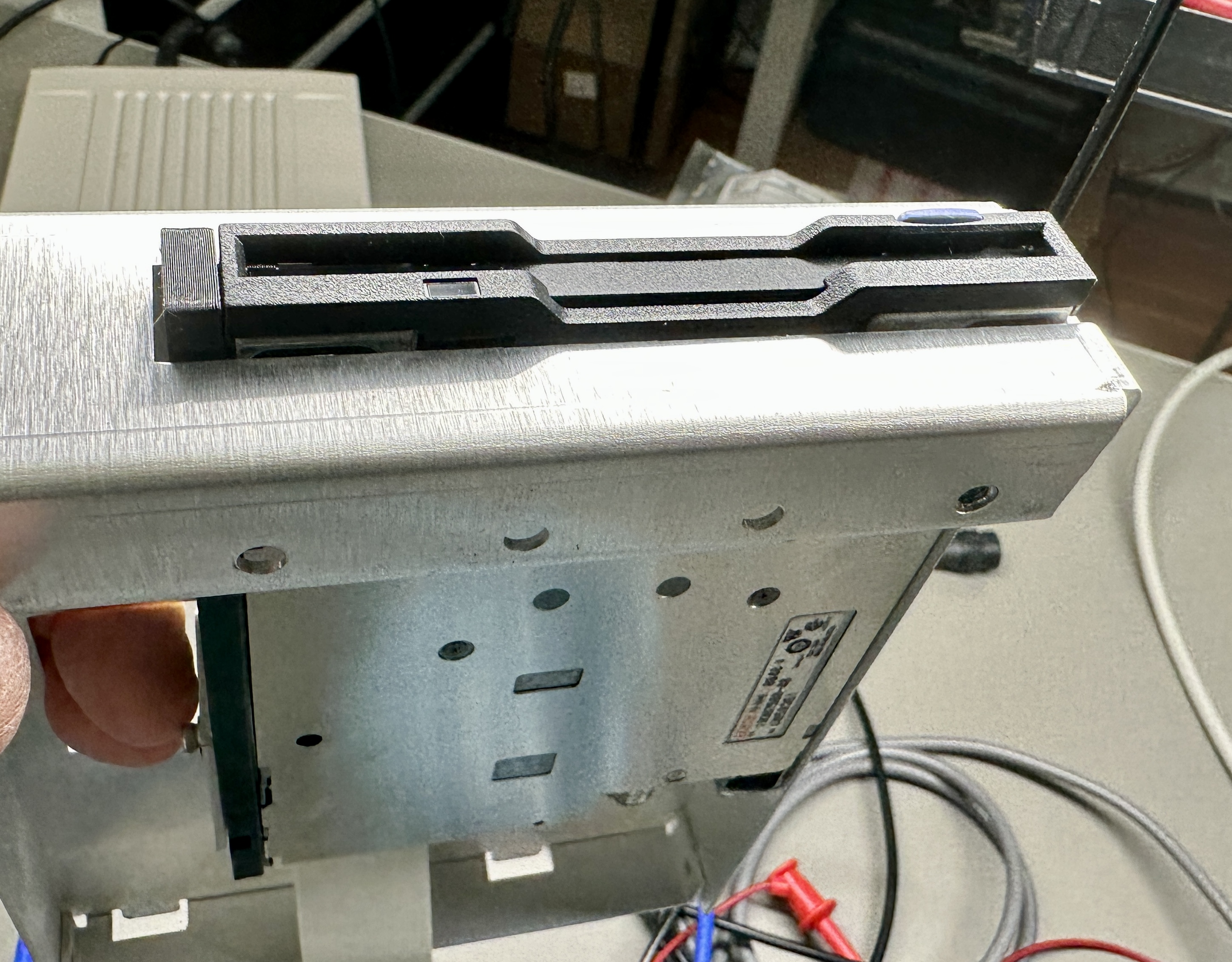 Teac FD-05HG floppy drive spacer by mightyohm | Download free STL model ...