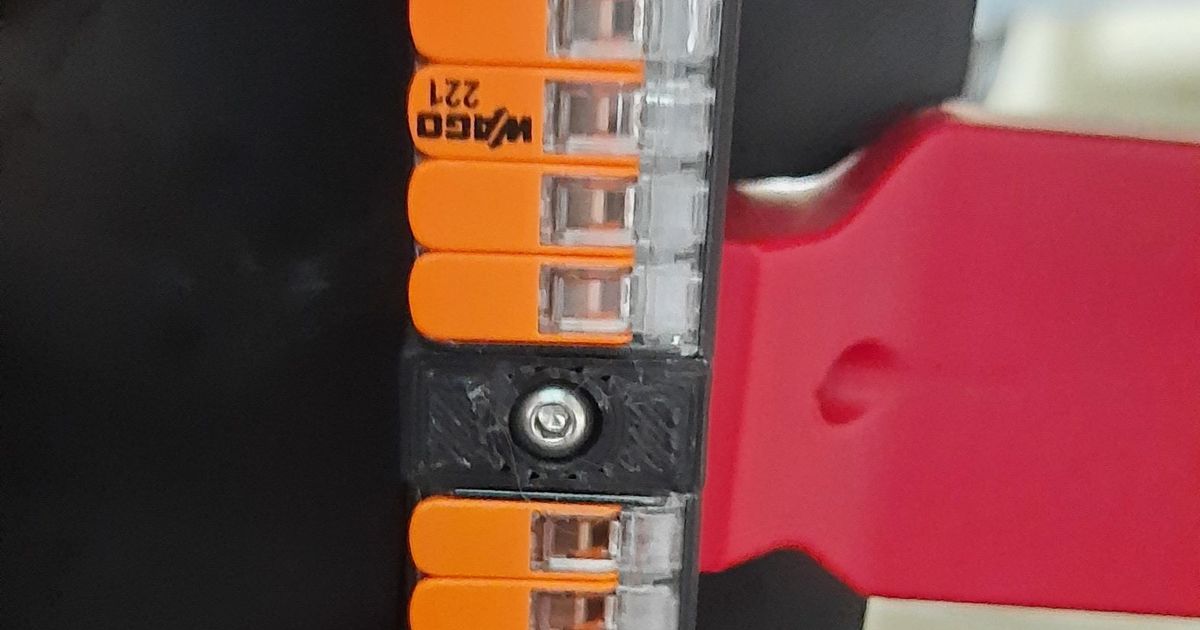 Wago 221-415 mount by w0nd4bra | Download free STL model | Printables.com