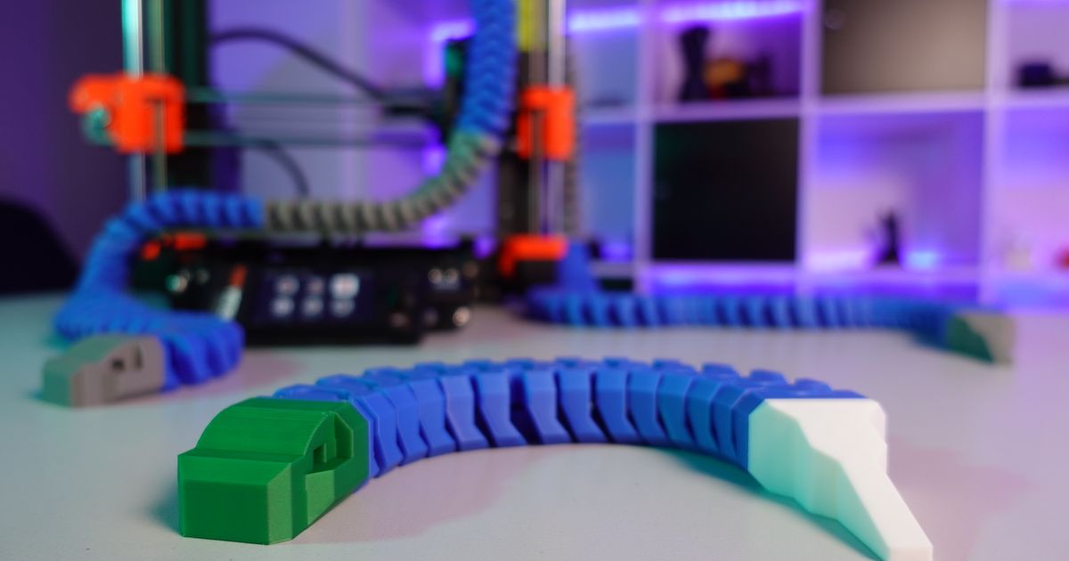 Articulated modular snake infinite length by DIEVOLUTION Thomas ...