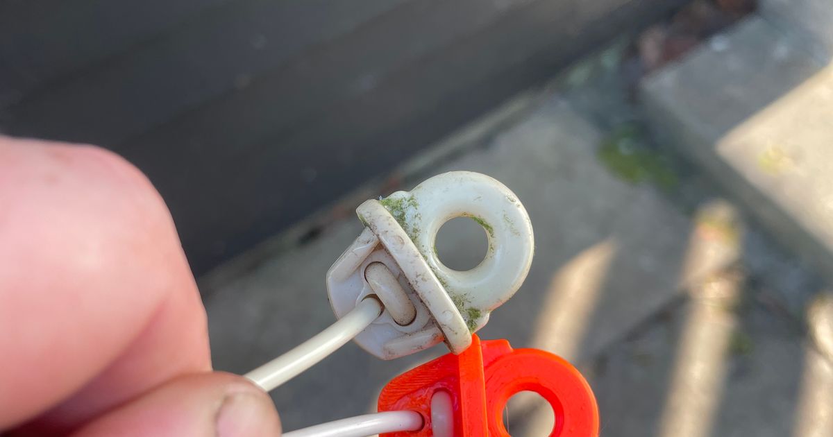 Retractable washing line hook by Minimayhem | Download free STL model ...