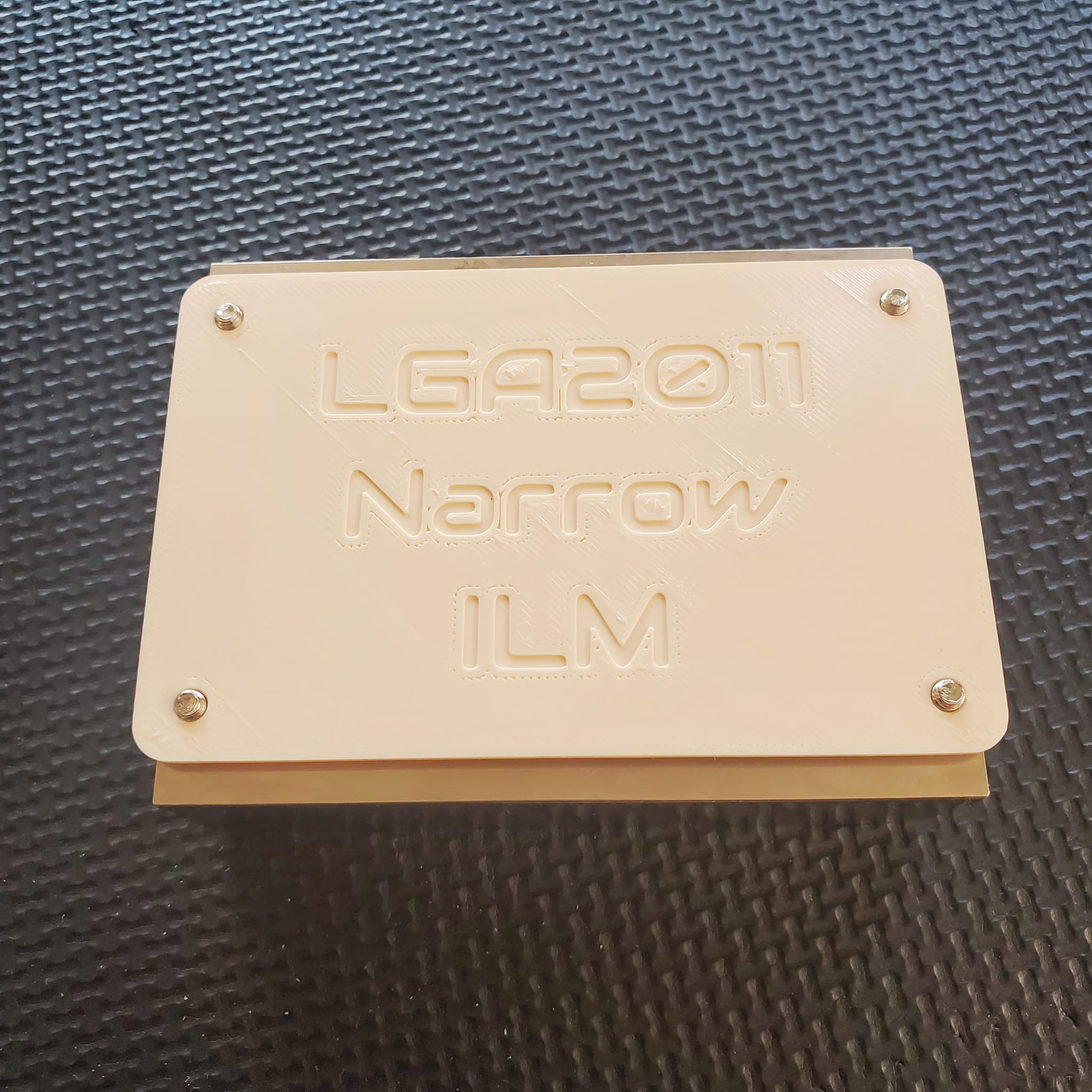 LGA2011 Narrow ILM Test Plate by lightcraftstudio | Download free STL ...