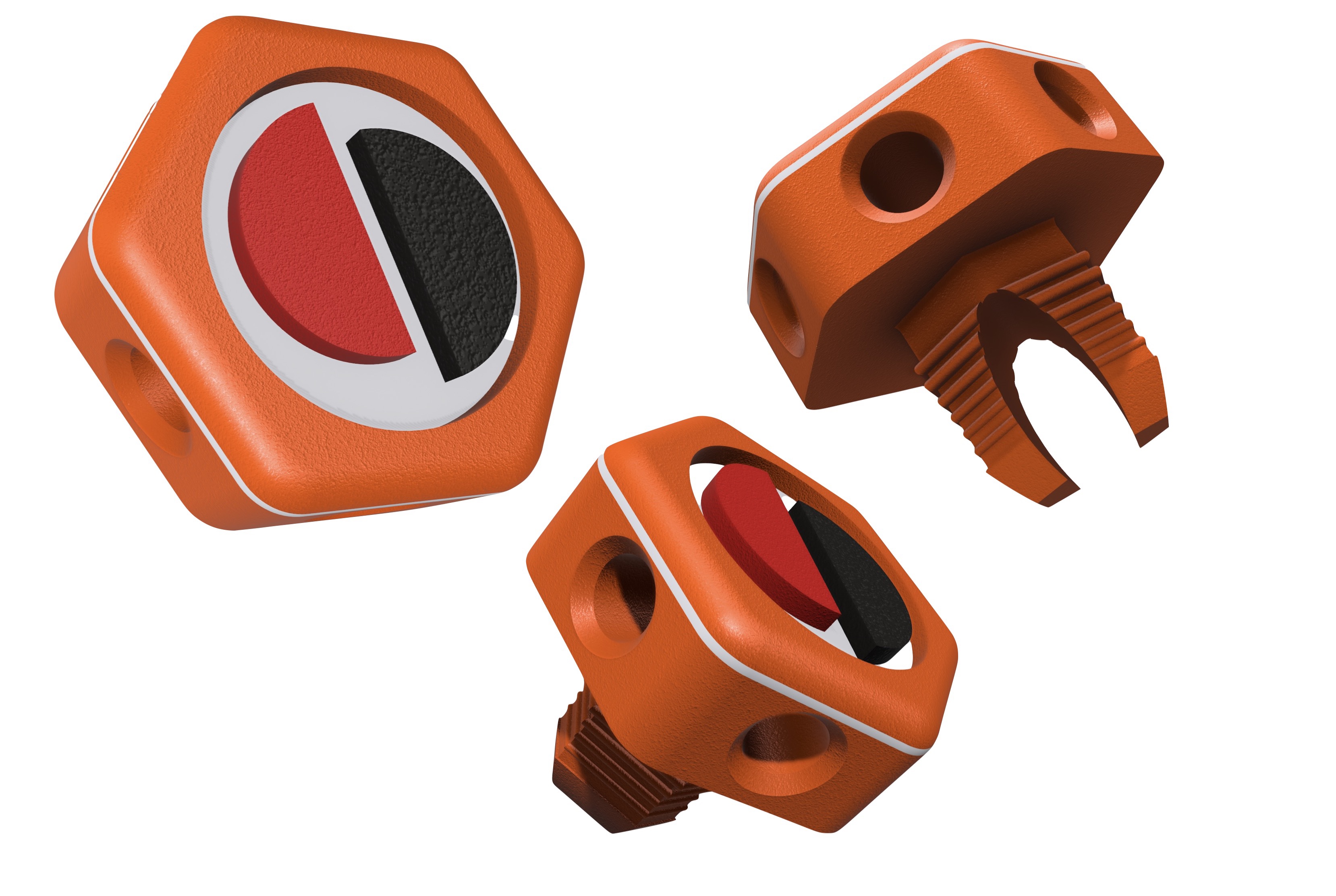 Filament Pin for Hexagonal Prusament Spool by Clamikra | Download free ...