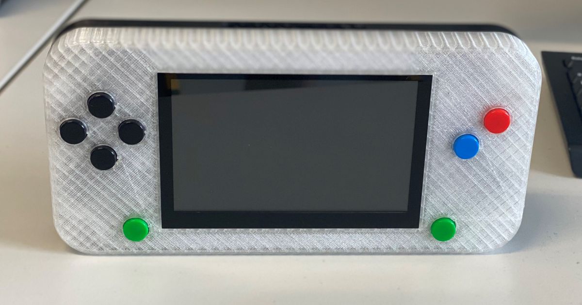 JZDeck Handheld RPI 3A+ by codeugo | Download free STL model ...