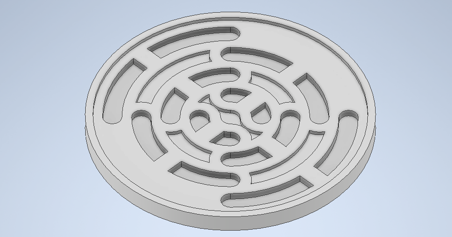 Simple Coaster by dysclarity | Download free STL model | Printables.com