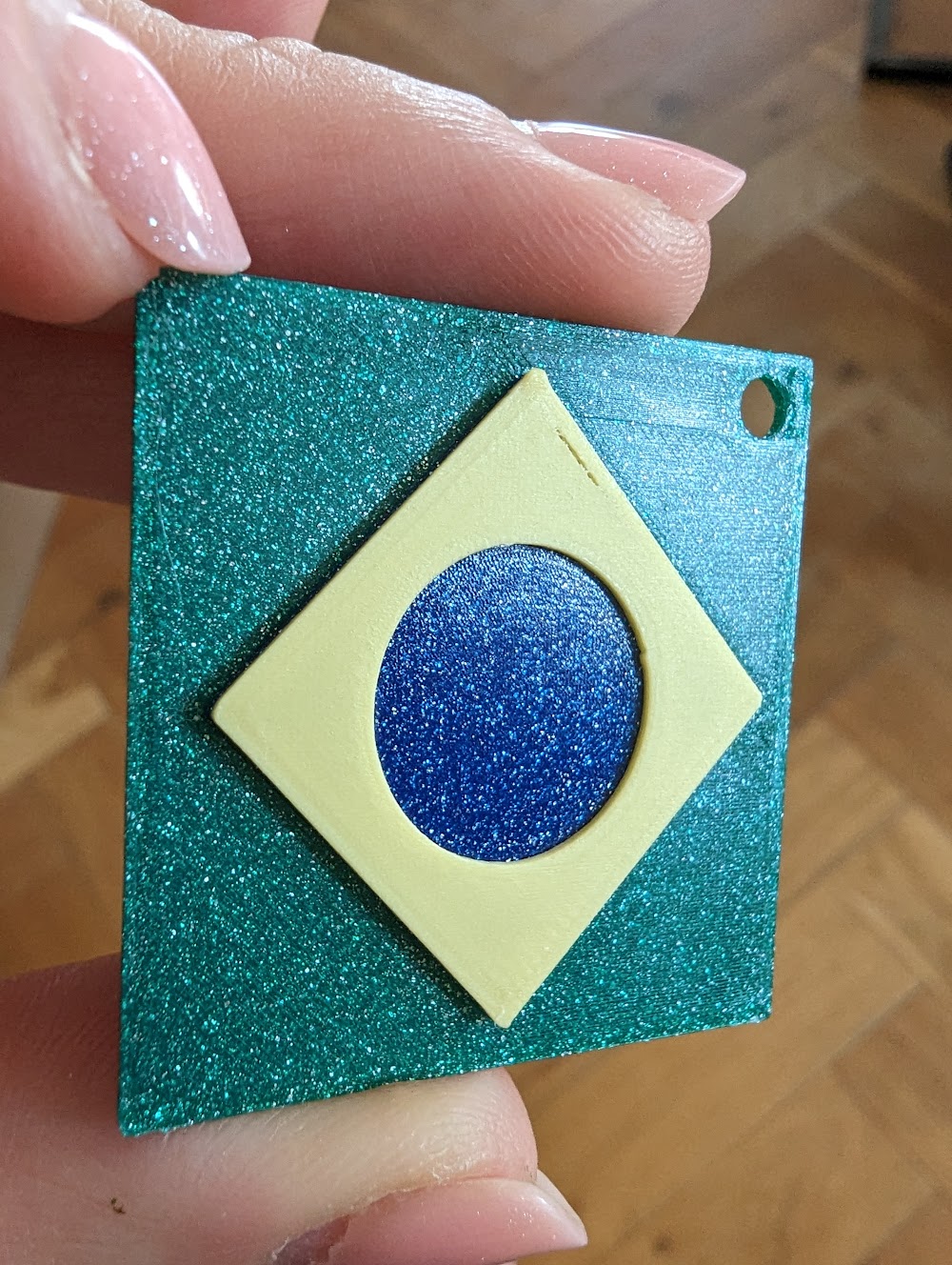 Brazil-themed keychains by Erika Heidi | Download free STL model ...