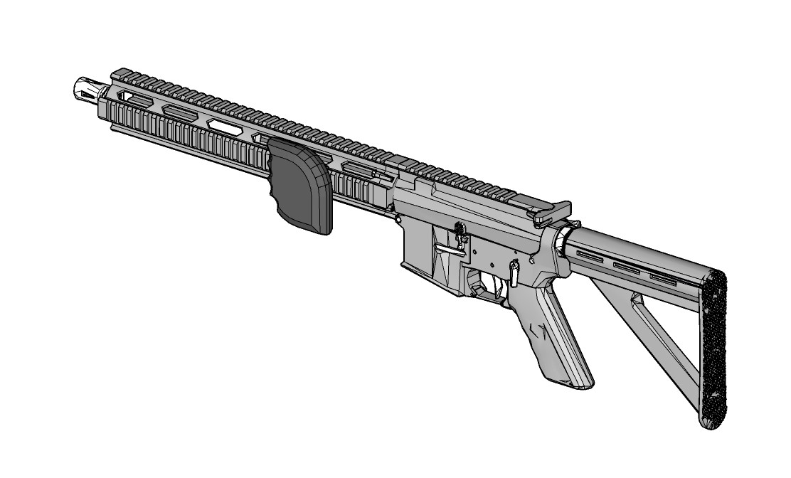 Side Rail Hand Grip by FileForge | Download free STL model | Printables.com
