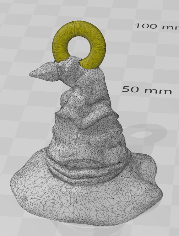 lighted sorting hat key ring by Elboy08 | Download free STL model ...