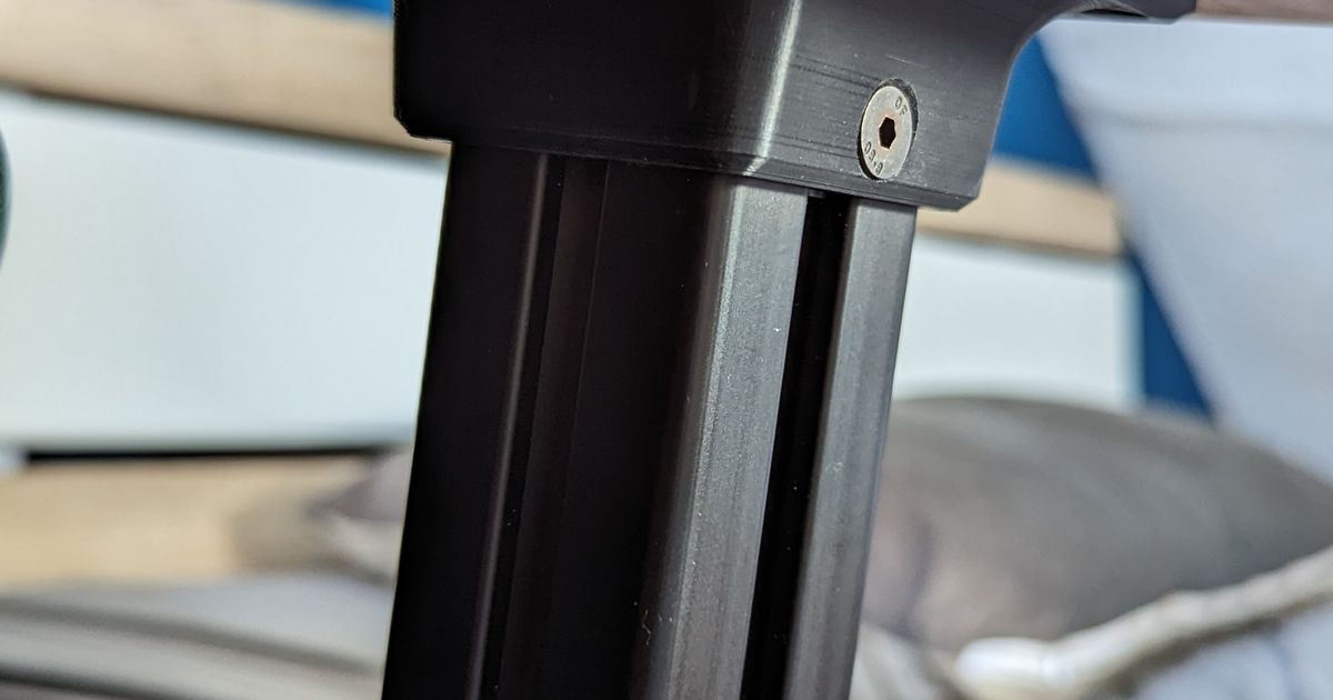 Table Connector for ITEM 40x40 Aluminium Extrusions by SileTv1998 ...