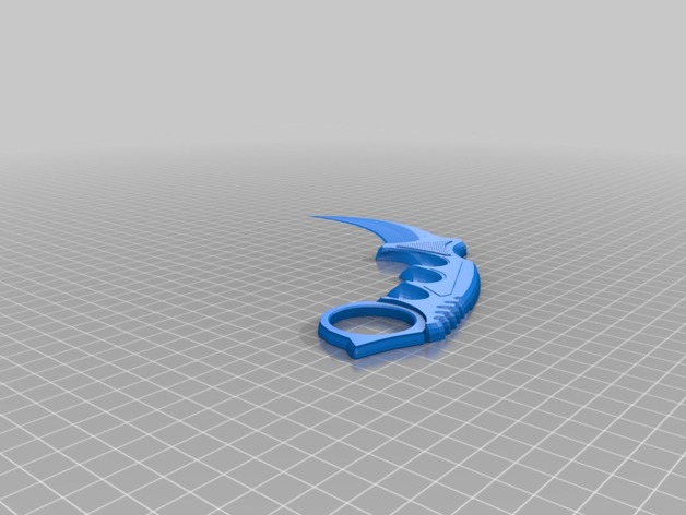 Karambit (From CS:GO) by Unwaer Eliot | Download free STL model ...