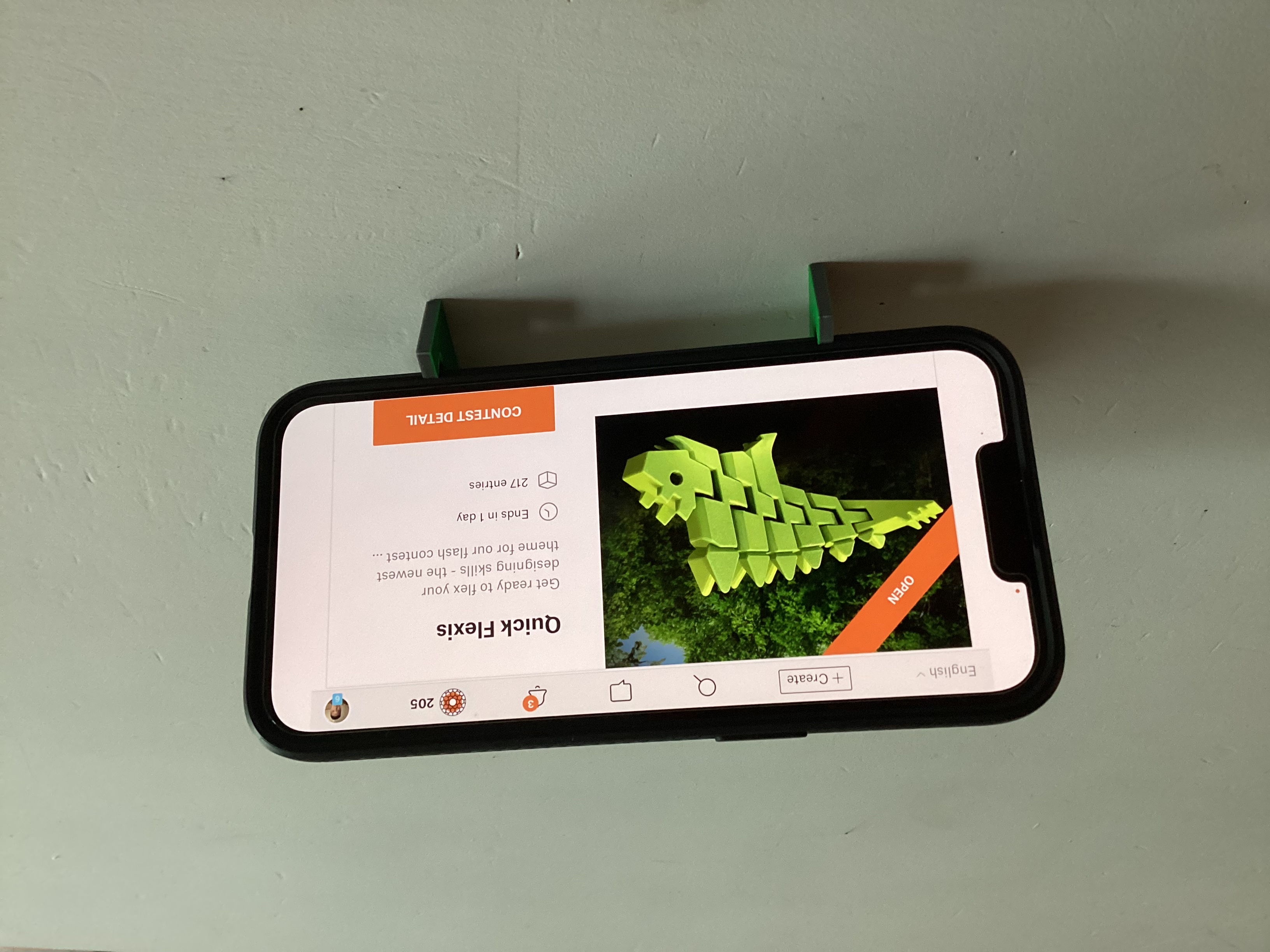 Flexi Phone Stand by aldabest | Download free STL model | Printables.com