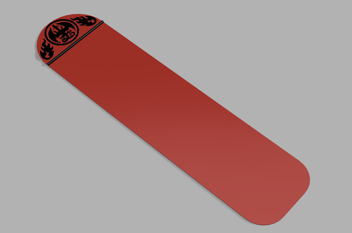 Bookmark Wings Of Fire Logo By Tuna Download Free STL Model