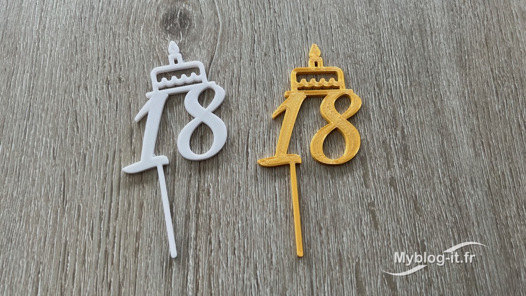 cake topper 18 years old by Sébastien Genos | Download free STL model ...