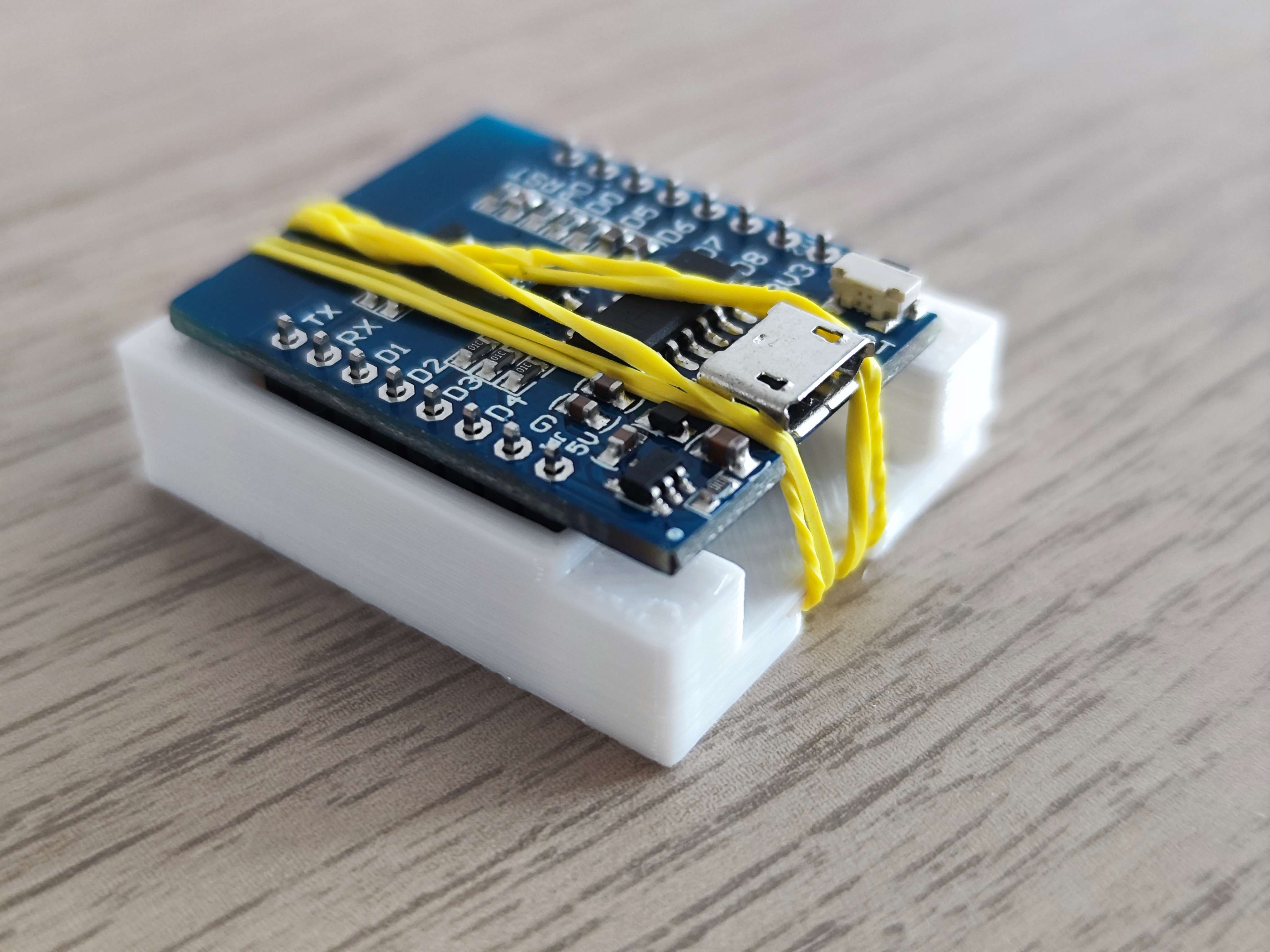 Wemos D1 Mini Esp8266 Solder Holder Por Tadeas Tehan Descargar Modelo