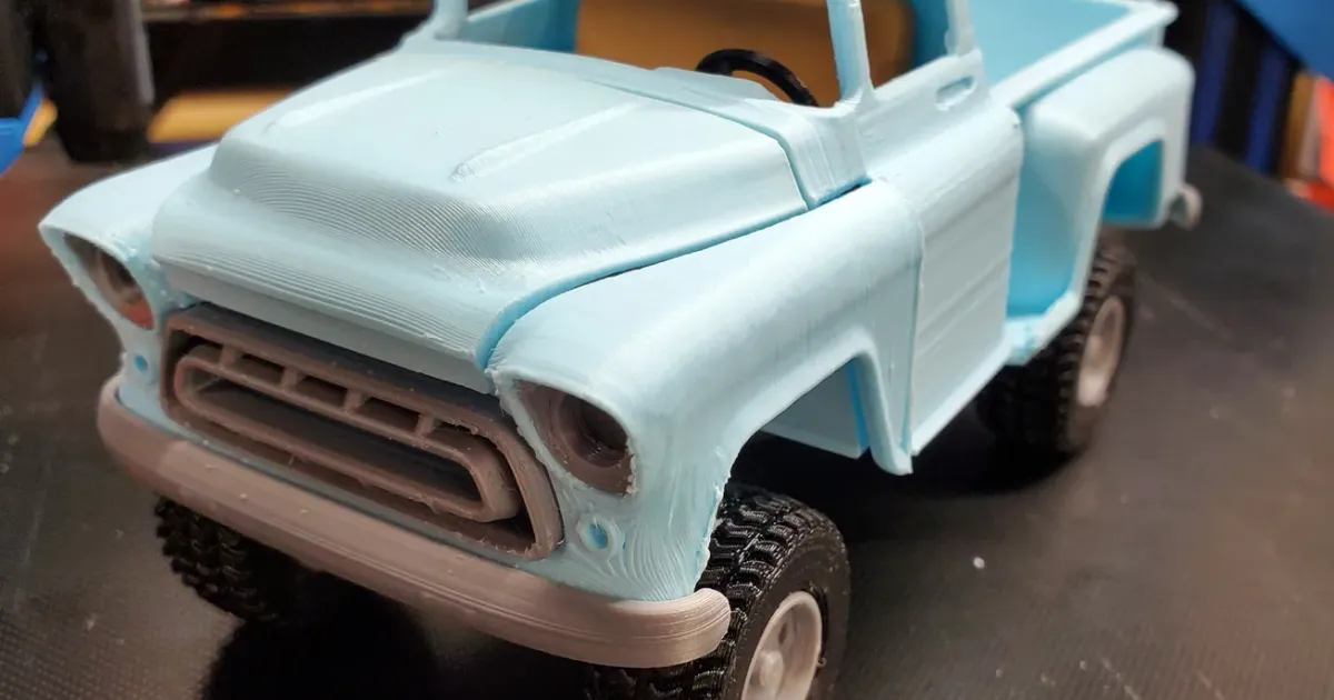 Chevy Truck Toy Car by tomnytoys | Download free STL model | Printables.com