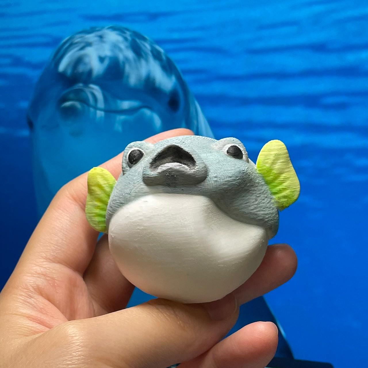 Puffer Fish meme por Ning | Descargar modelo STL gratuito | Printables.com