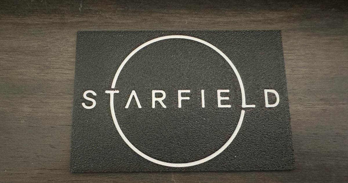 Starfield Logo multicolor for Bambu AMS by SaltyGentleman | Download ...