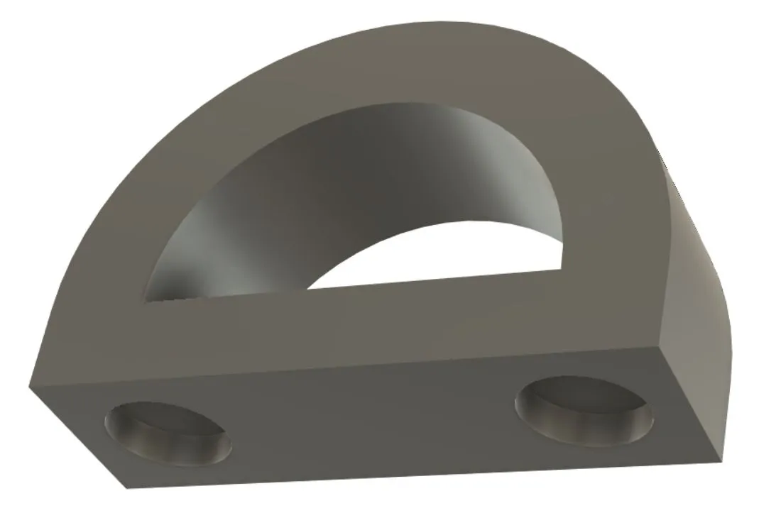 Magnetic D-Ring by thomers | Download free STL model | Printables.com