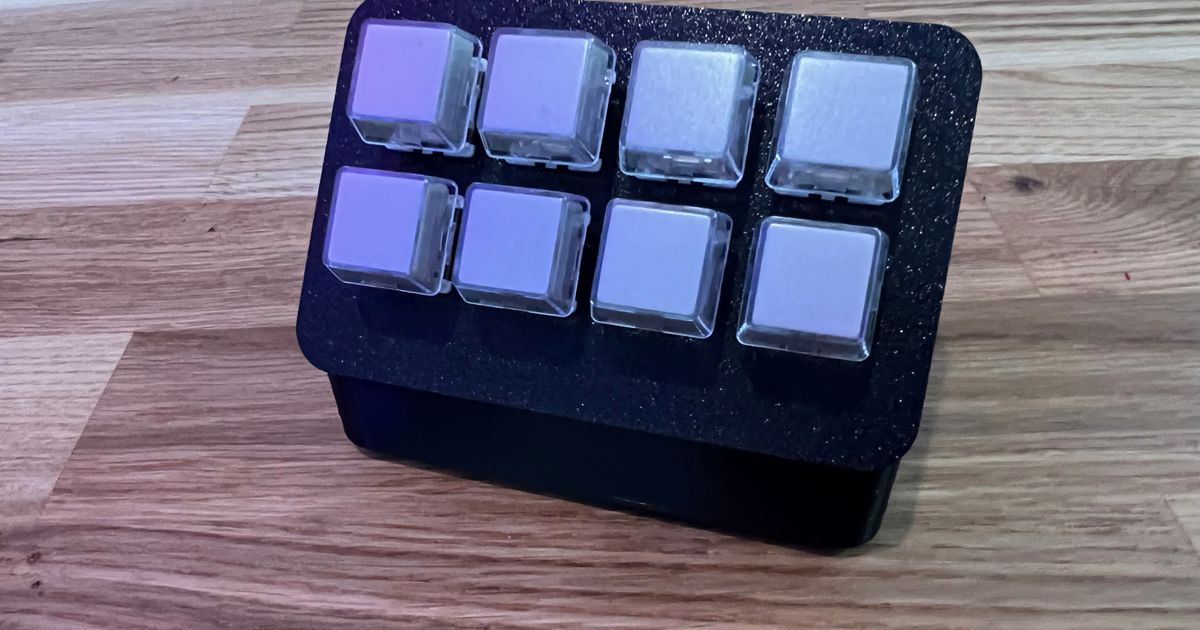 Raspberry Pi Pico W Home Assistant Keypad by Becca | Download free STL ...