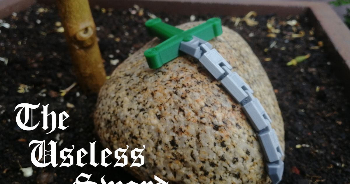 the useless sword for min13 (updated) Remixed by also PrintableJynX ...