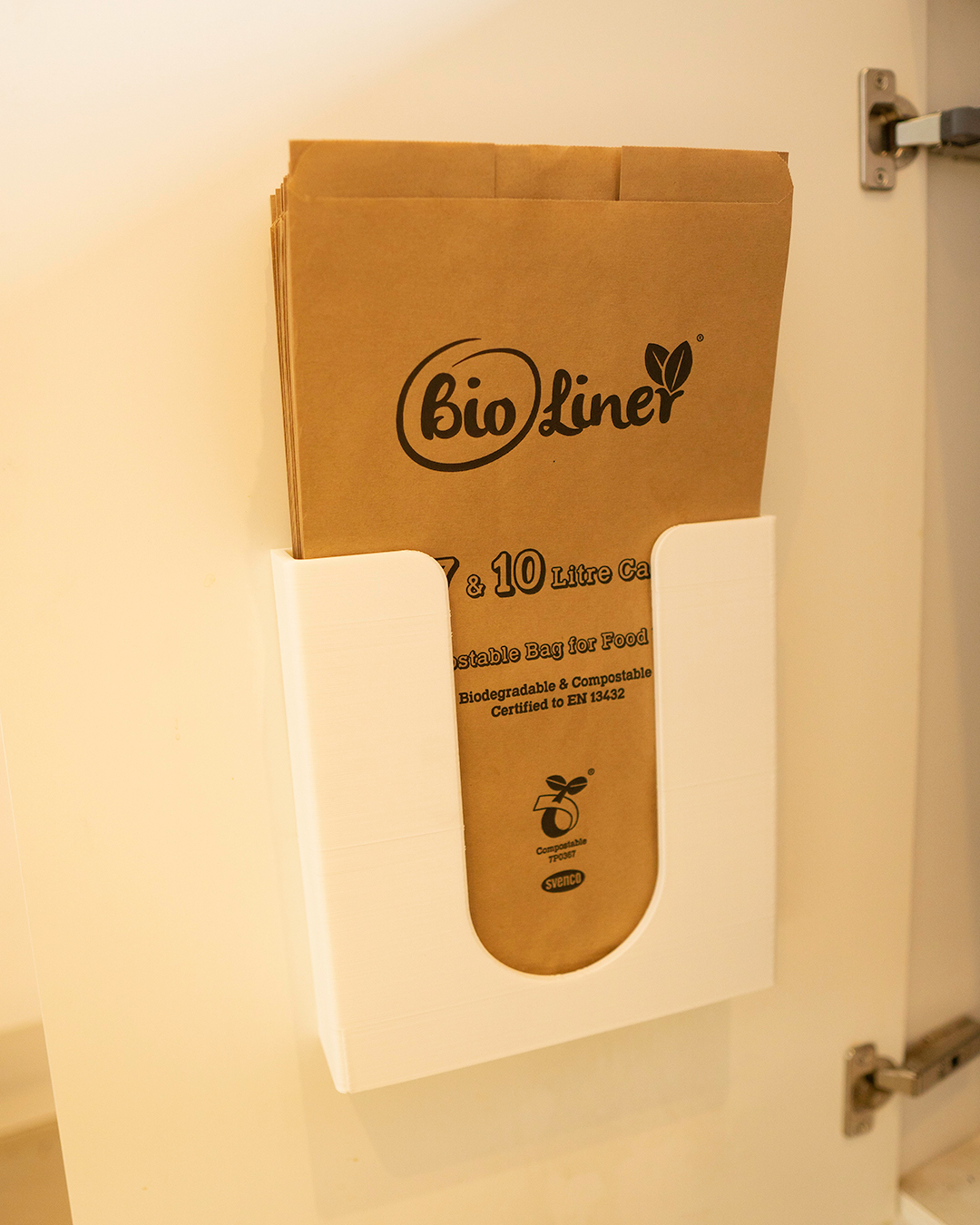 Compost Bag Holder by Hands on Katie | Download free STL model ...