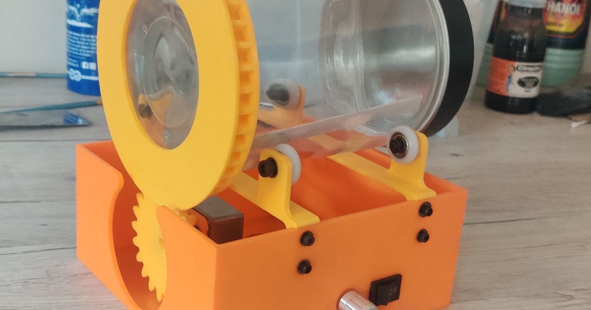 tonneau polissage - polishing barrel by Les impressions D'ega ...