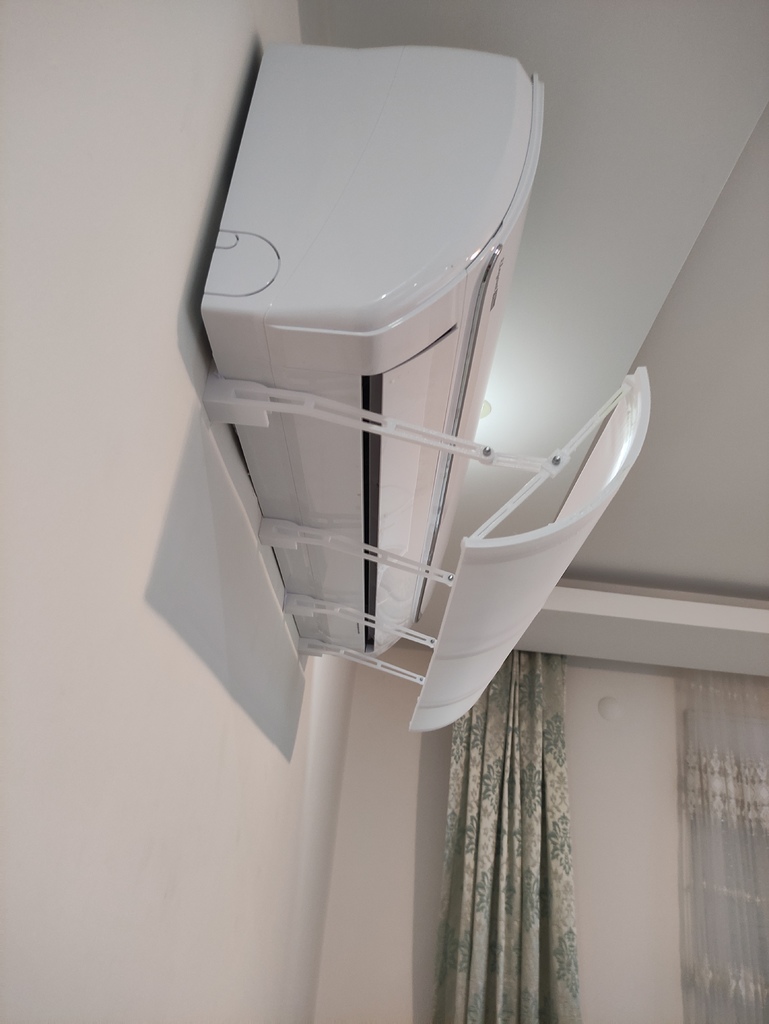 Air Conditioner Wind Deflector by Bilal Özçakır | Download free STL ...