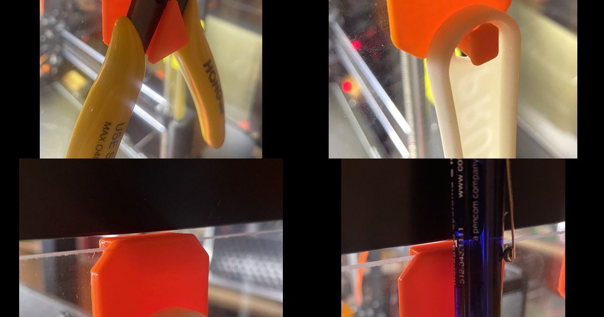 Lack enclosure tool holder collection by Nem | Download free STL model ...