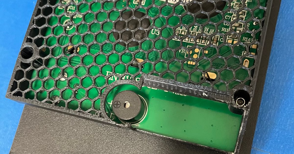 Ender 3 Circuit Board cover for bottom of display board by NachoParty ...