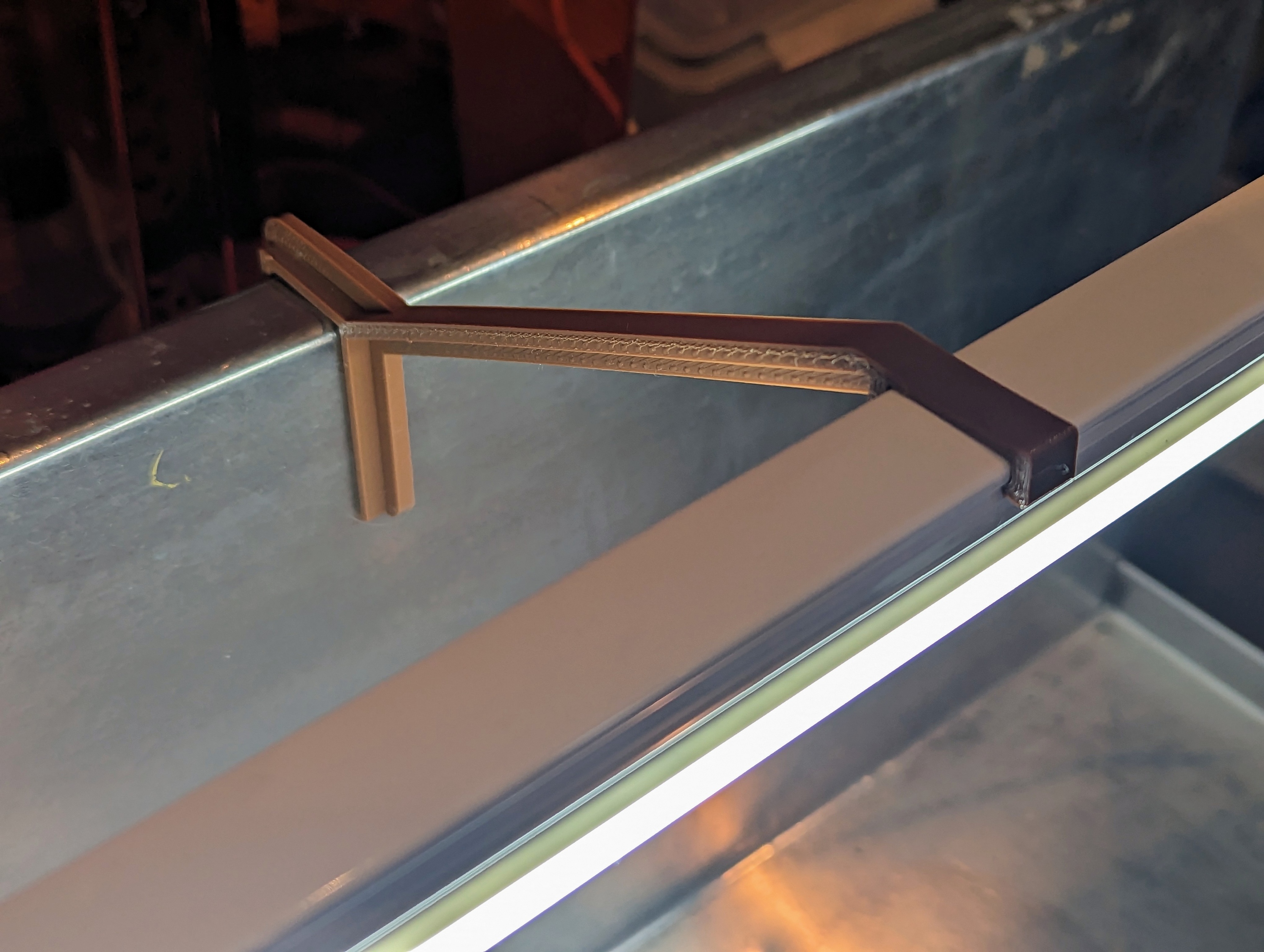 LED Bar light bracket by Karim | Download free STL model | Printables.com