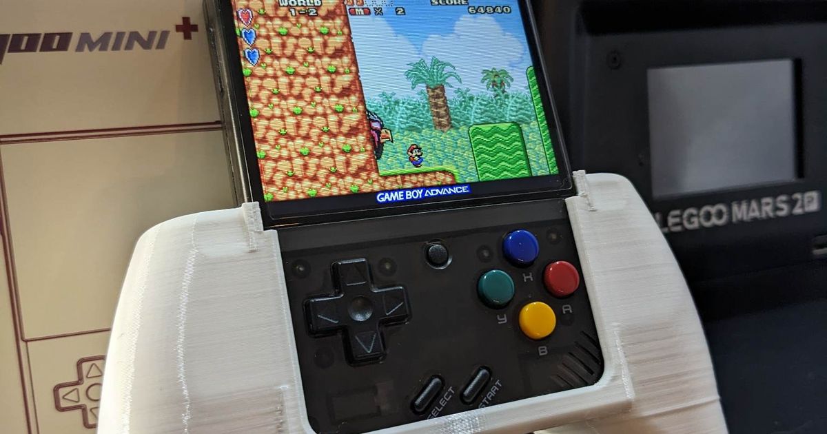 Miyoo Mini Plus xbox controller style grips by Collin | Download free ...