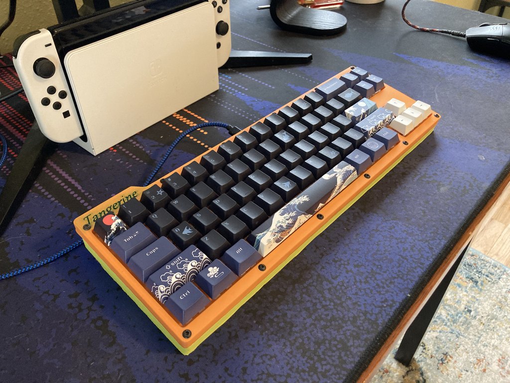 Mechanical Keyboard - Tangerine - For Large Format Printer by ...